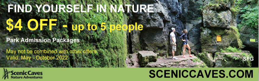 Scenic Caves Nature Adventures Coupon - $4 off
